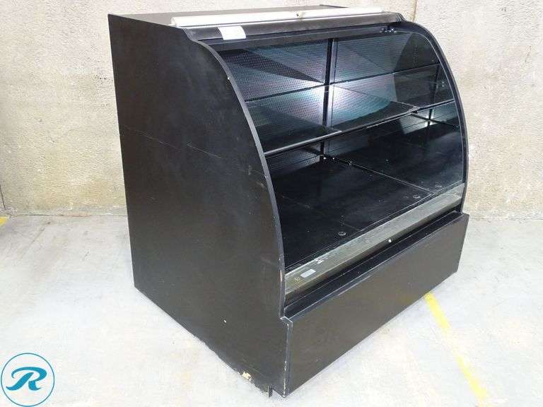 Structural Concepts Encore HV48RSS 50in Wide Curved Glass Refrigerated ...