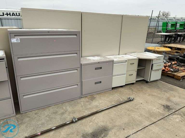 (6) File Cabinets - Roller Auctions