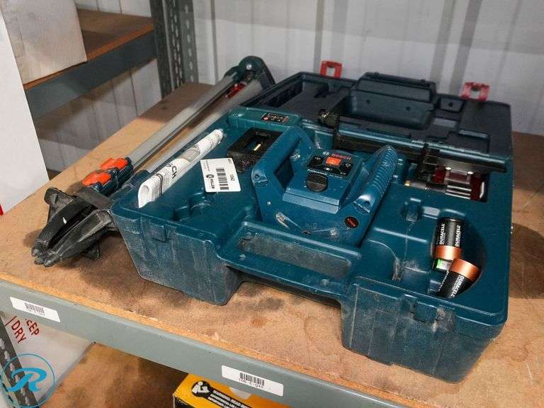 Bosch GRL240HV Laser Level With Tripod - Roller Auctions