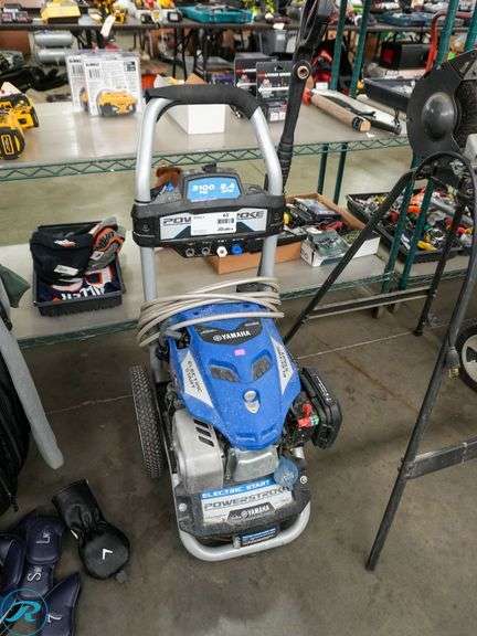 Yamaha MA190 Powerstroke Pressure Washer, Electric Start, 3100-PSI ...