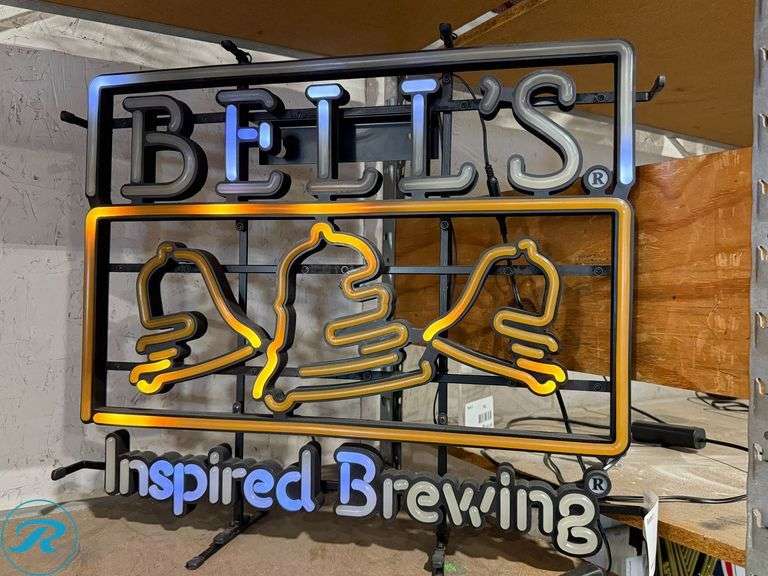 Bells Brewing Lighted Sign, ( Inoperable ) - Roller Auctions