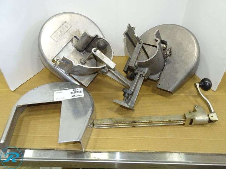 Table Mounted Nemco Manual Cutters and Edlund Can Opener. No Mounting ...