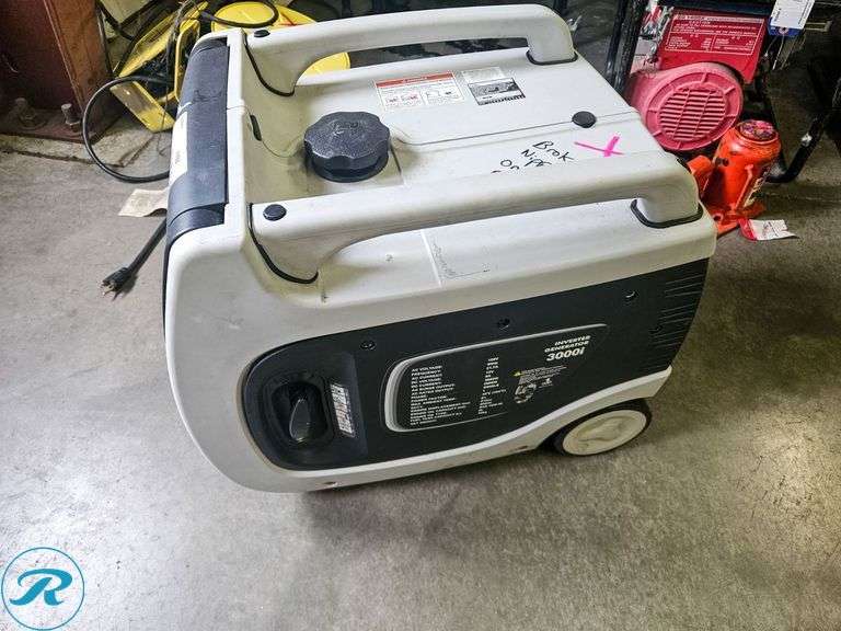 Quipall 3000i Inverter Generator (Inoperable) - Roller Auctions