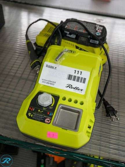 Ryobi P3100 Soldering System, Battery and Charger, 18V - Roller Auctions