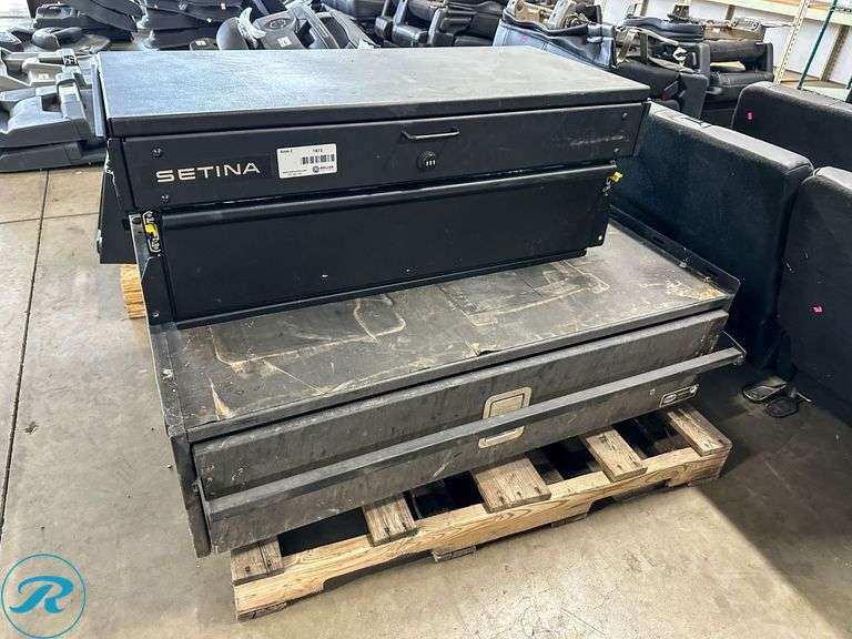 B&R and Setina Rear Storage Boxes (No Keys) - Roller Auctions