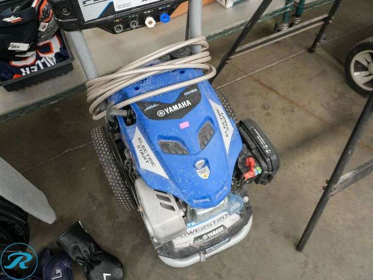 Yamaha MA190 Powerstroke Pressure Washer, Electric Start, 3100-PSI ...