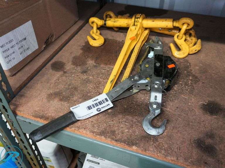 (2) Chain Boomers and Come-Alongs - Roller Auctions