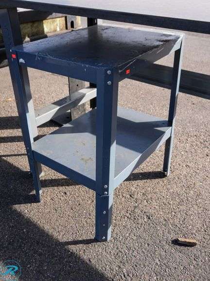 Shop Table With Side Table - Roller Auctions