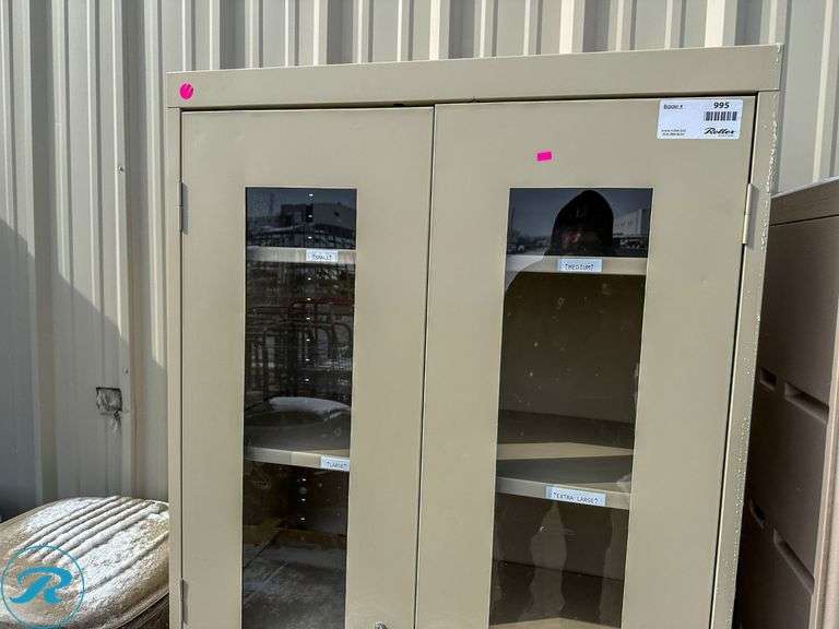 Locking Storage Cabinet - Roller Auctions