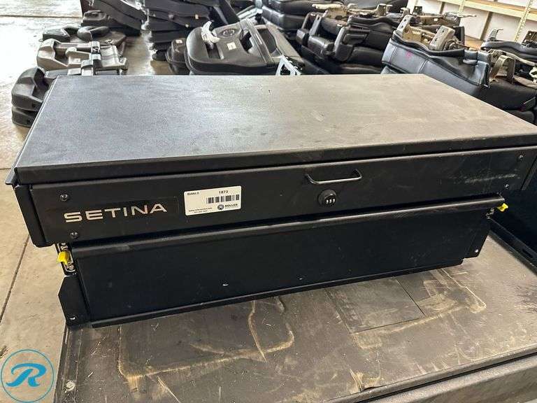 B&R and Setina Rear Storage Boxes (No Keys) - Roller Auctions