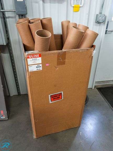 Box Of Uline Mailing Tubes 4 X 48 - Roller Auctions