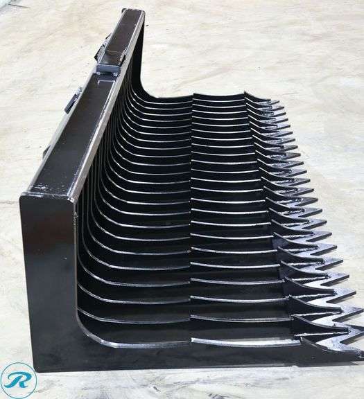 New Kit Containers Skeleton Bucket to Fit Skid Steer Loader, Low Sides ...