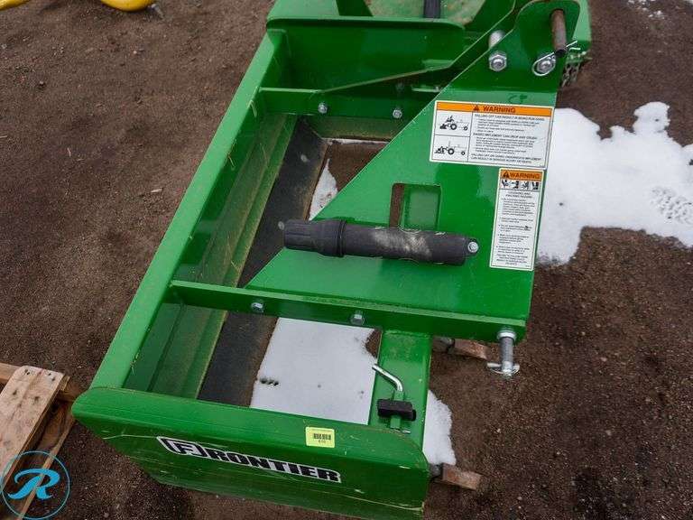 Frontier 3-Point 48" Box Scraper Attachment, With Ripper Teeth - Roller ...