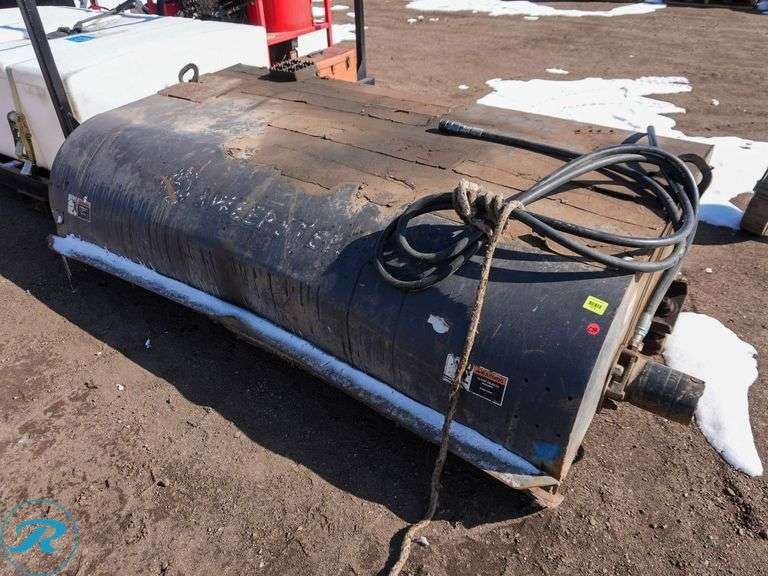 Sweepster Hydraulic 84" Box Broom Sweeper Attachment To Fit Skid Steer ...