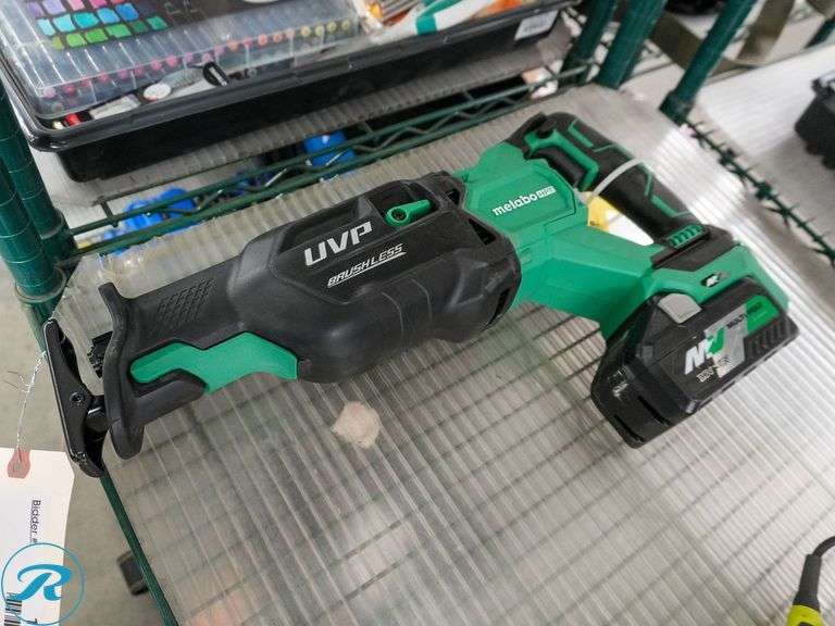 Metabo CR-36DA Reciprocating Saw With Battery, 36V-18V - Roller Auctions