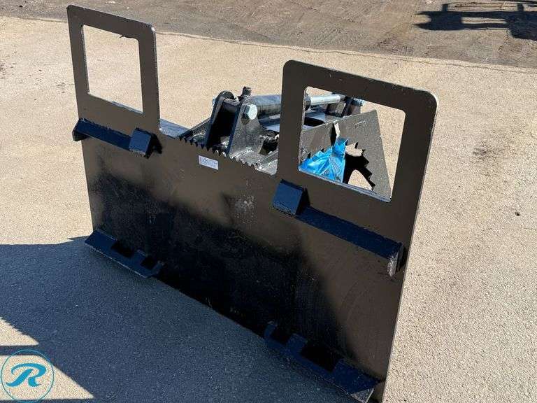 New Kit Containers Hydraulic Spade Grapple Attachment to Fit Skid Steer ...