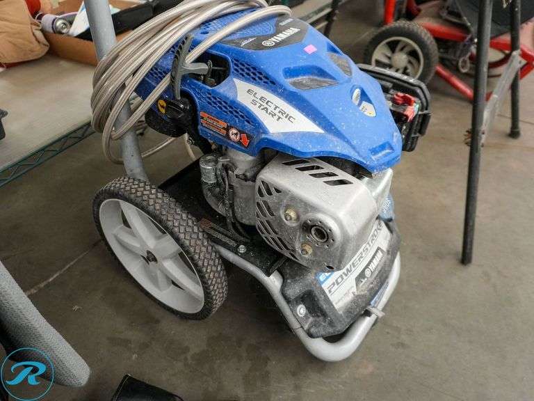 Yamaha MA190 Powerstroke Pressure Washer, Electric Start, 3100-PSI ...