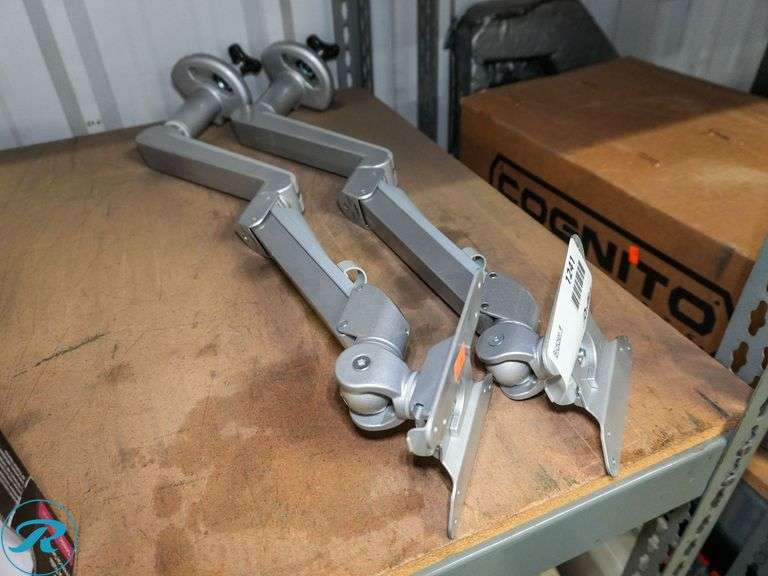 (2) Computer Monitor Mounts - Roller Auctions