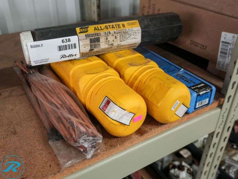 Assorted Welding Rods - Roller Auctions