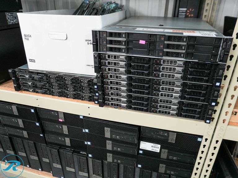 (7) Dell Servers and Glides - Roller Auctions