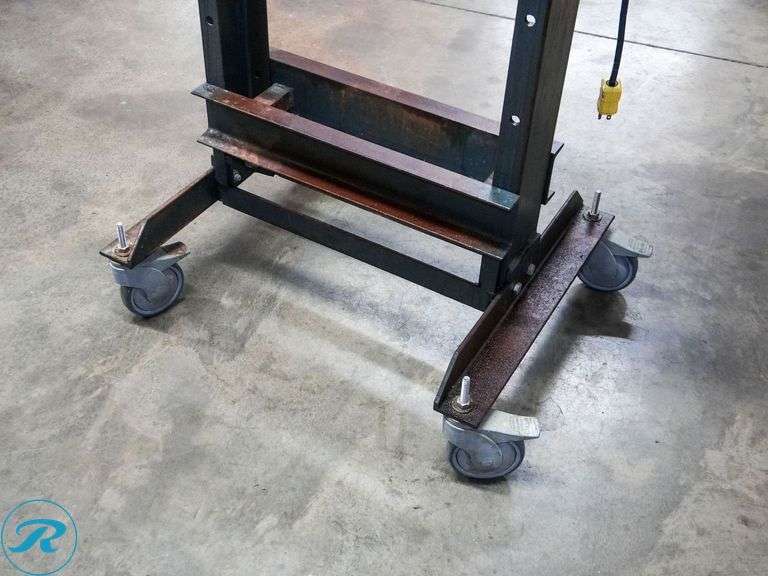 Dake 909205 Hydraulic Shop Press on Casters - Roller Auctions