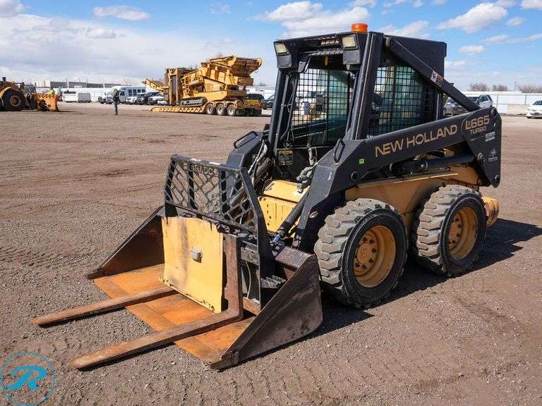 1997 New Holland LX665 Skid Steer Loader - Roller Auctions