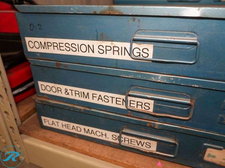 (9) Parts Sorting Bins With Contents - Roller Auctions