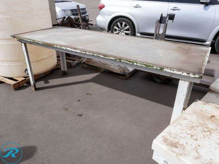Work Table, 8'x 3' - Roller Auctions
