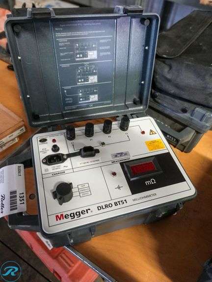 Megger BT51 Digital Milliohm Meter - Roller Auctions