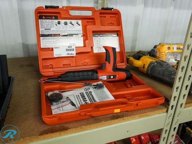 Ramset Cobra and Powder Actuated Nail Gun - Roller Auctions
