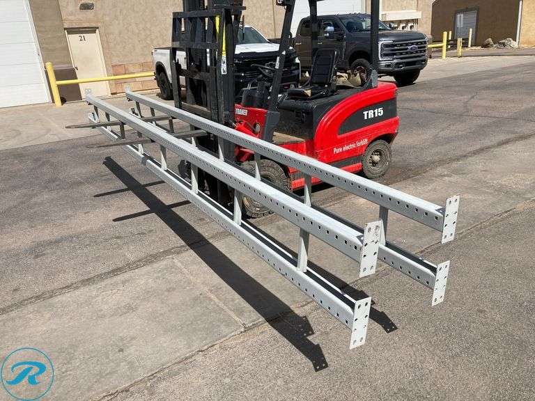 (2) Heavy Duty Steel Beams 197" Length 14" width (2 beams total ...