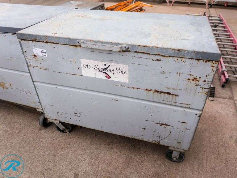 Job Box On Casters - Roller Auctions