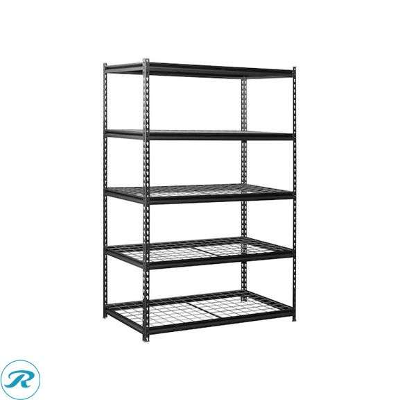 New- Project Source Metal Heavy Duty 5-Tier Utility Shelving Unit (48 ...