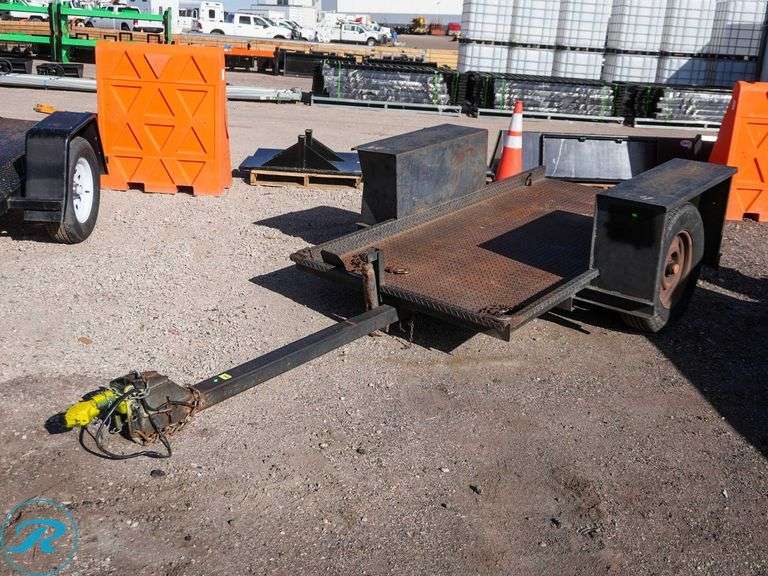 2000 HMDE Flatbed Trailer - Roller Auctions