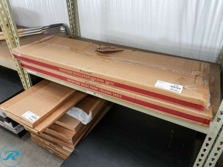 (2) Reqteq Backyard Beast Front Folding Shelves - Roller Auctions