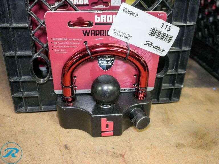 (6) New Brok Warrior Locks - Roller Auctions