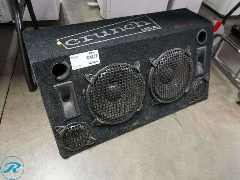 Crunch Speaker box - Roller Auctions
