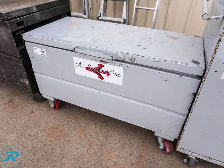 Job Box On Casters - Roller Auctions