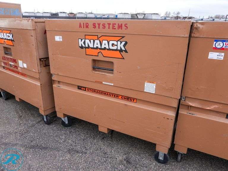 Knaack 89, Storagemaster Chest Job Box On Casters - Roller Auctions