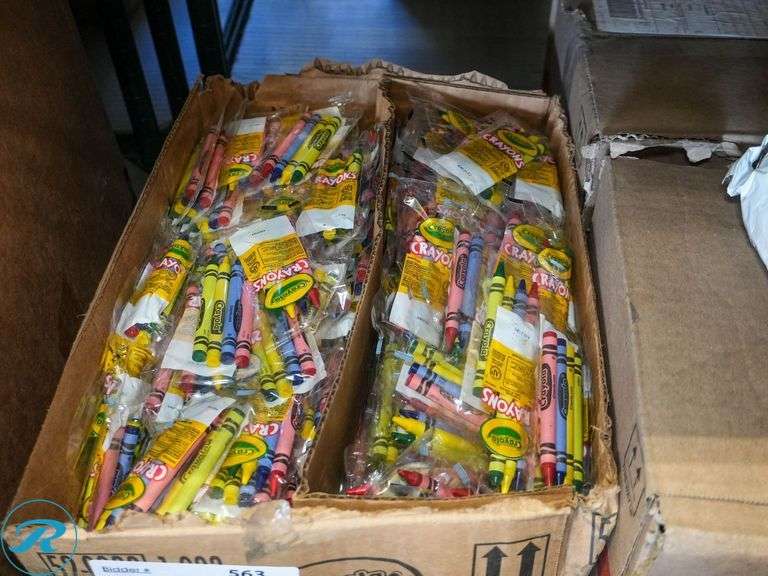 (3) Boxes of Crayola Model Magic Modeling Material and Crayons - Roller ...