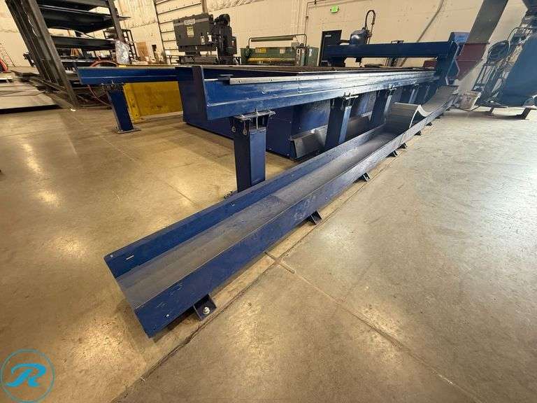 Machitech Gold Cut CNC Plasma Downdraft Table, 6’ x 20’, Powermax 105 ...