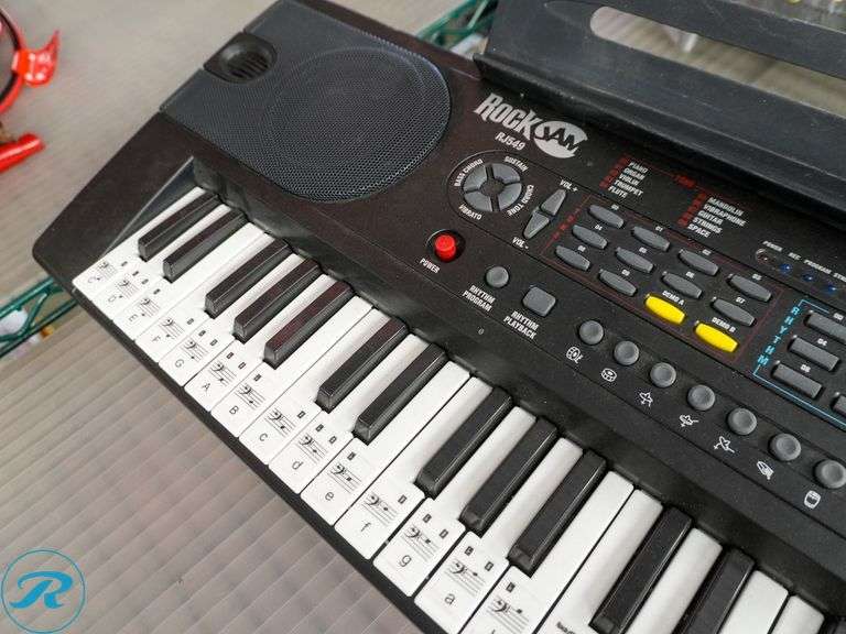 Rock Jam RJ549 Keyboard - Roller Auctions