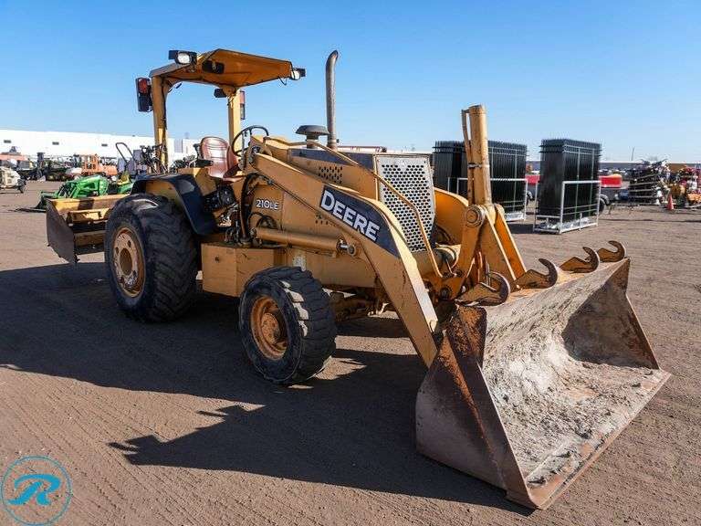John Deere 210LE 4WD Tractor/Loader - Roller Auctions