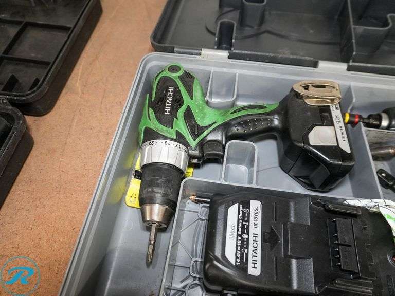 Hitachi Drill Set: DC18DSAL, WH18DSAL, UB18DAL - Roller Auctions