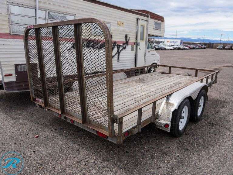 Homemade Utility Trailer - Roller Auctions