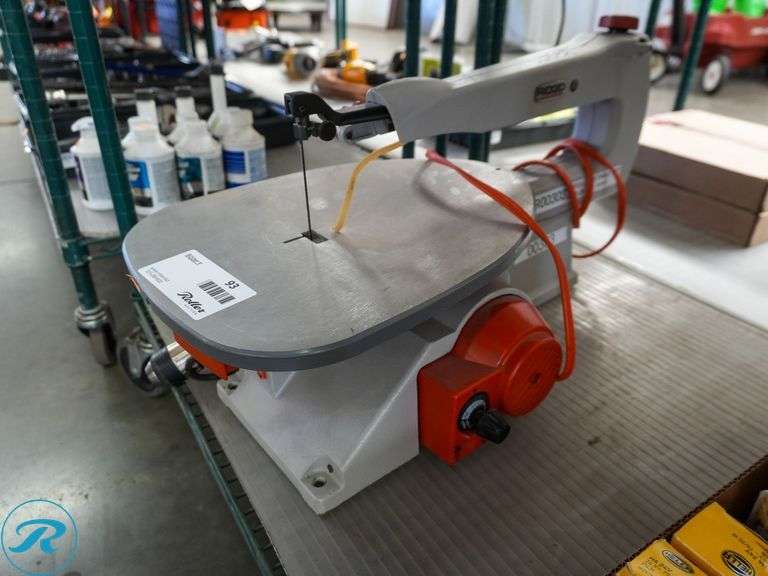 Ridgid Scroll Saw and DeWalt DW106 Drill - Roller Auctions