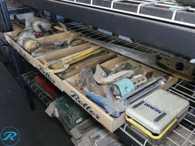 (4) Trays of Hand Tools - Roller Auctions