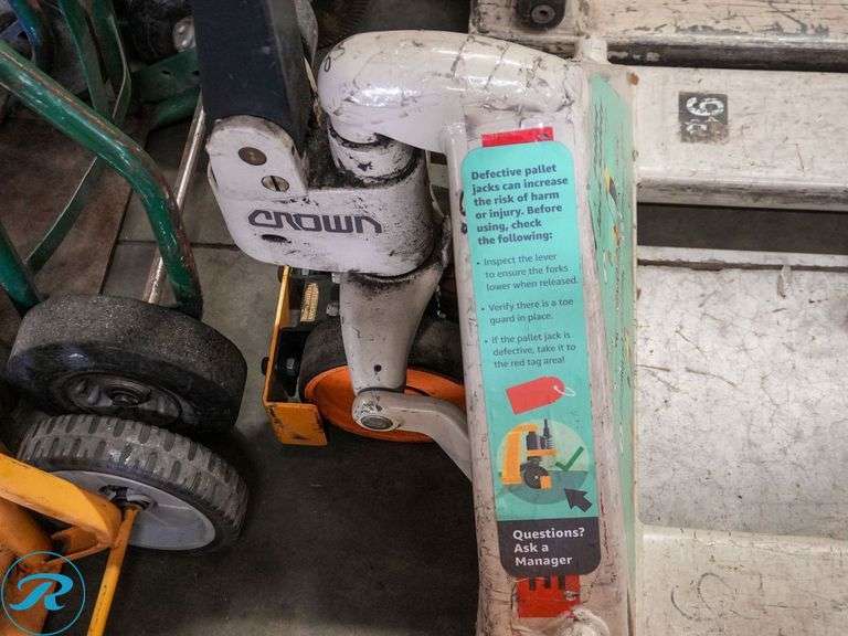 Crown Pallet Jack - Roller Auctions