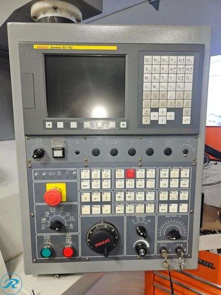 Leadwell T-6 Machining Center, Fanuc Series oi-TC Controls, 12 ATC ...