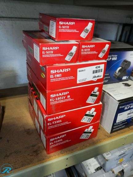 (7), Sharp, Calculators - Roller Auctions